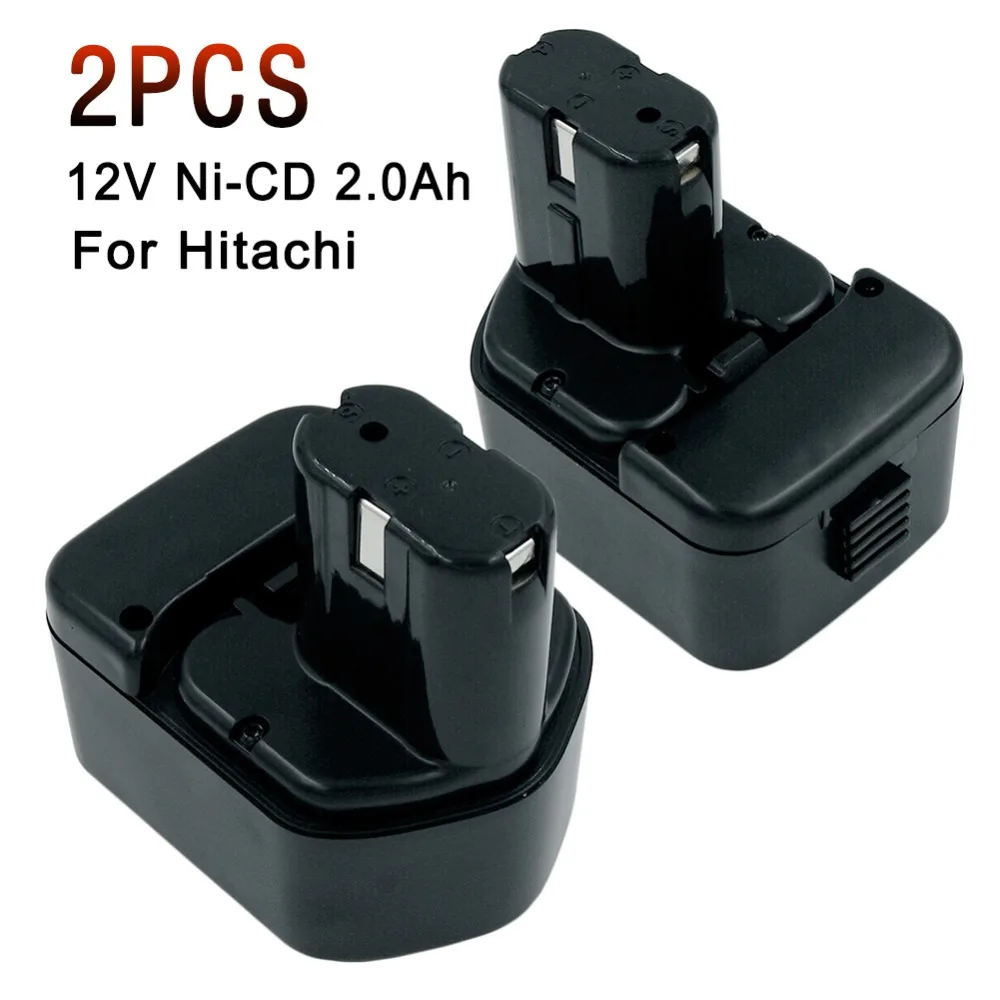 2PCS-lot-12V-Ni-CD-2-0Ah-2000mAh-Rechargeable-Cordless-Tools-Battery ...