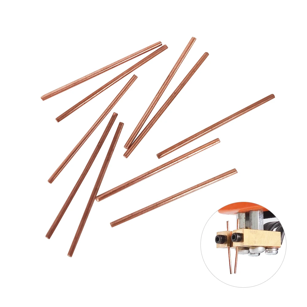 10pcs 스폿 용접기 핀 고정 용접 구리 바늘 Jst Iis 배터리 스폿 용접기에 사용 고품질 솔더 핀 교체스폿 용접기