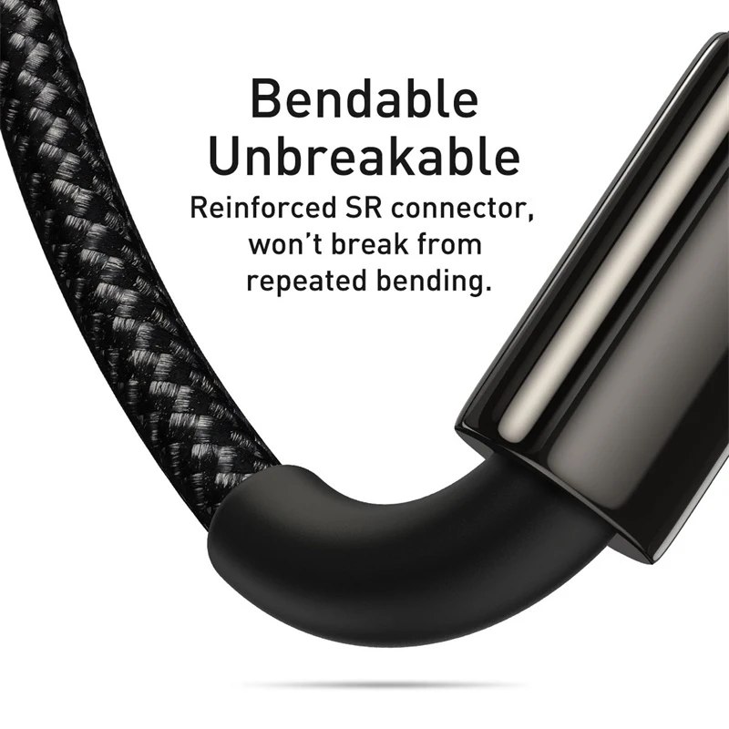 Baseus 3 in 1 USB C/Micro/Lightning Cable for iPhone Fast Charger ...