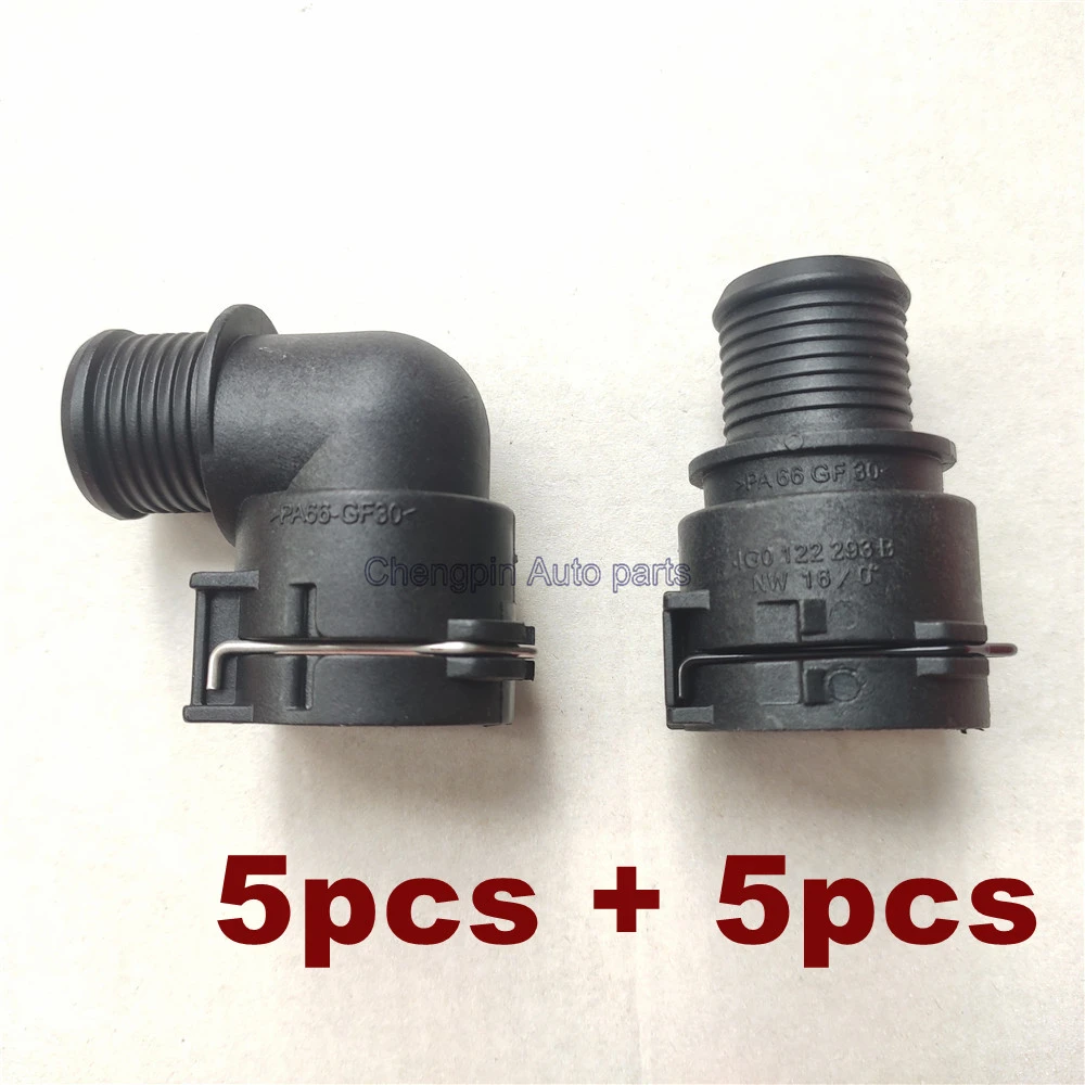 5 Sets Heater Inlet Hose Connector Plug Oem# 95089363 95089364 For ...