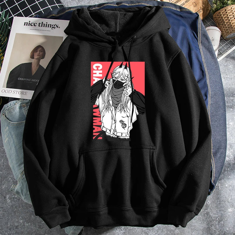 Man Chainsaw Sweatshirt | Chainsaw Man Harajuku | Chainsaw Man Hoodies ...