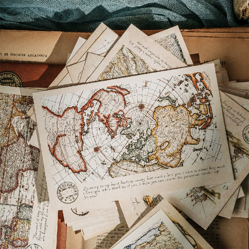 Vintage Map Photography
