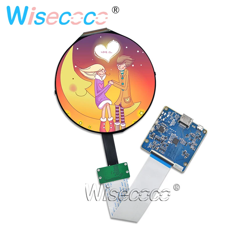 5-Inch-1080P-Round-LCD-IPS-Display-1080-1080-MIPI-USB-Controller-Driver ...