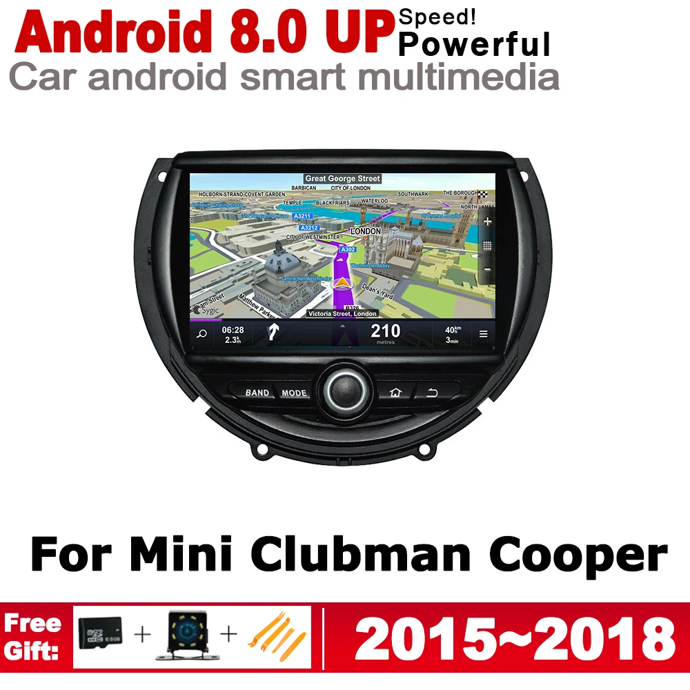 For Mini Clubman Cooper S D F54 2015~2018 2 DIN Stereo Android Car GPS ...