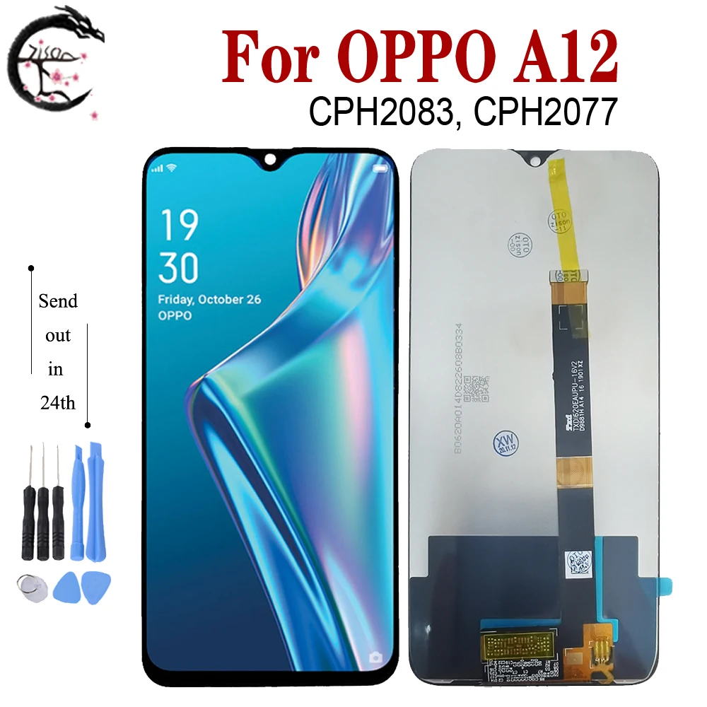 6-22-A12-Display-For-OPPO-A12-LCD-Display-Touch-Screen-Digitizer-Sensor ...