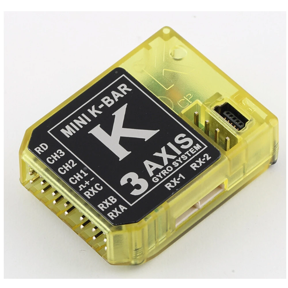 플라이바리스 안정화 시스템 FBL 450 500 550, 3 축 자이로 KBAR V2 5.3.4PRO K8, 새 버전|v2 ...