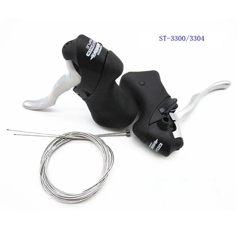 SORA 3304 3303 2303 왼쪽 3 단 도로 자전거 브레이크 변속기 레버 시프트|자전거용 변속장치| - AliExpress
