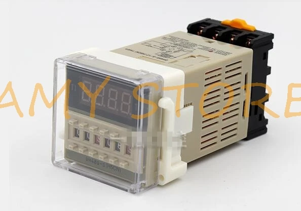 1-12VDC-24VDC-220V-380V-digital-time-delay-relay-timer-0-01s-9999h-LED ...