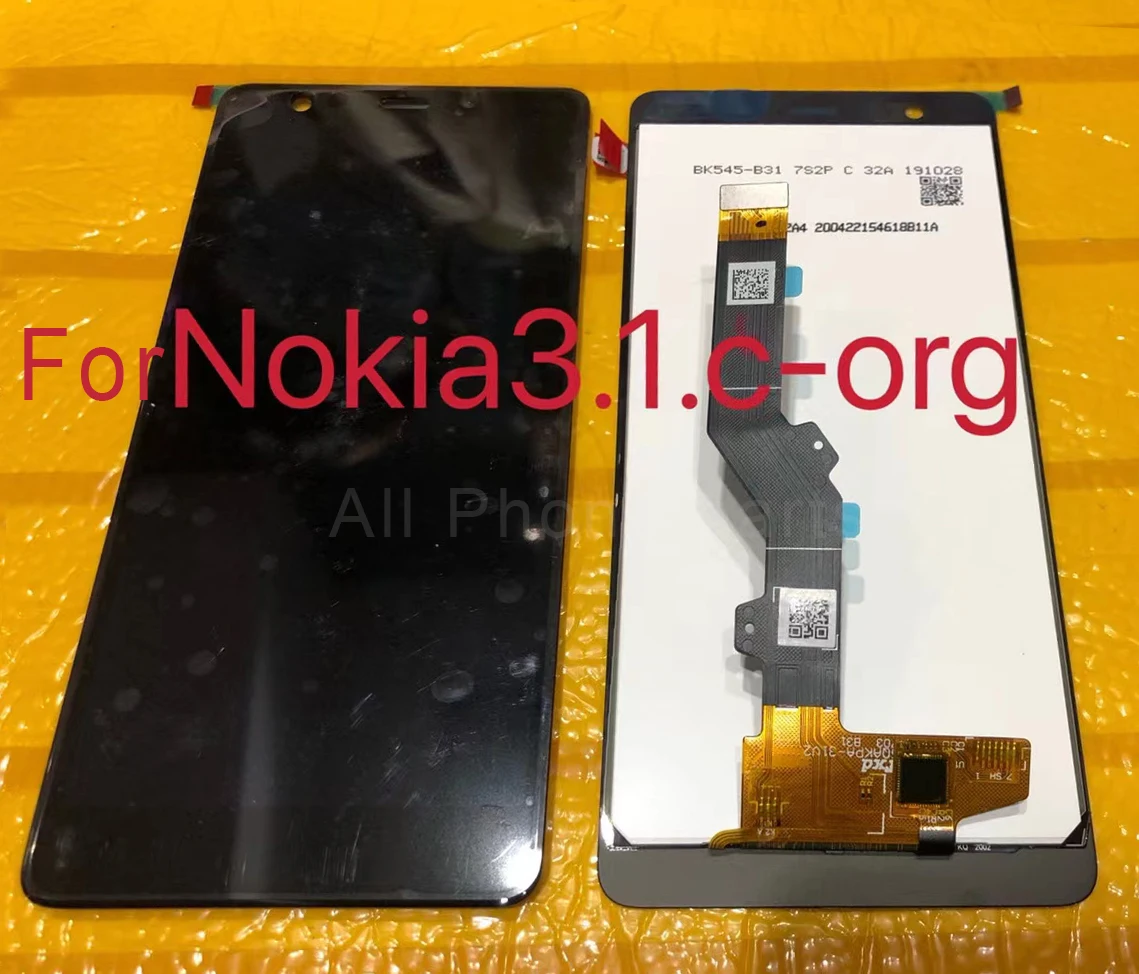 100% Test Lcd For Nokia 3.1c Ta-1140 Lcd Display Touch Screen Digitizer ...