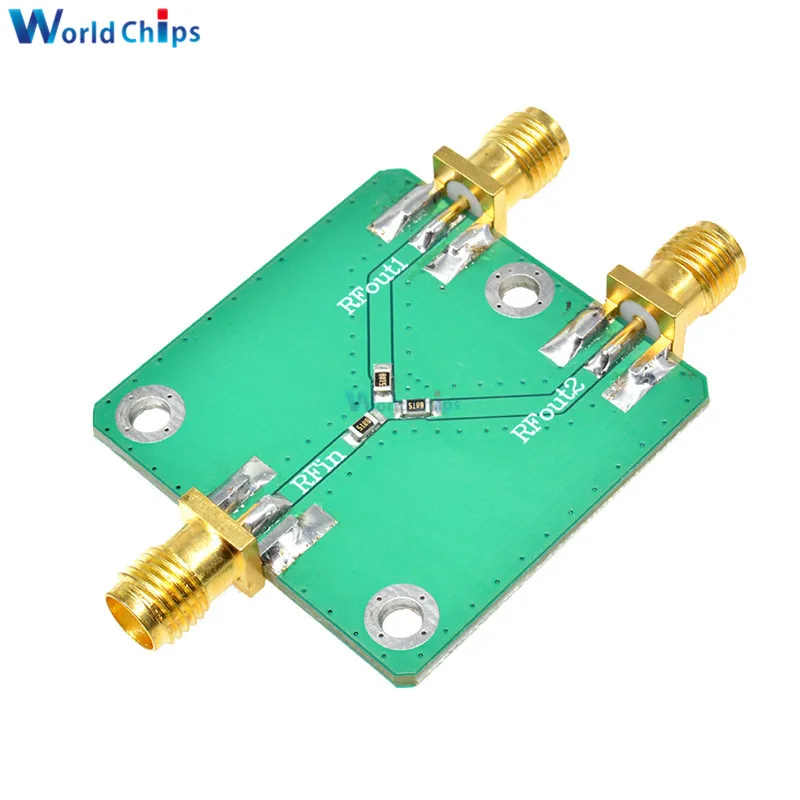 RF Power Splitter RF Microwave Resistance Power Divider Splitter 1 to 2 ...