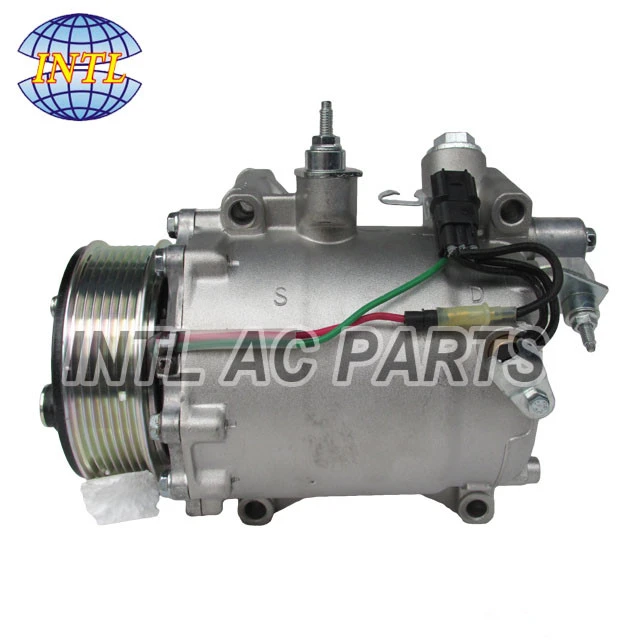 Auto Ac A/c Compressor For Sanden Trse09 Trse090a Honda Crv Cr-v 7pk 2 ...