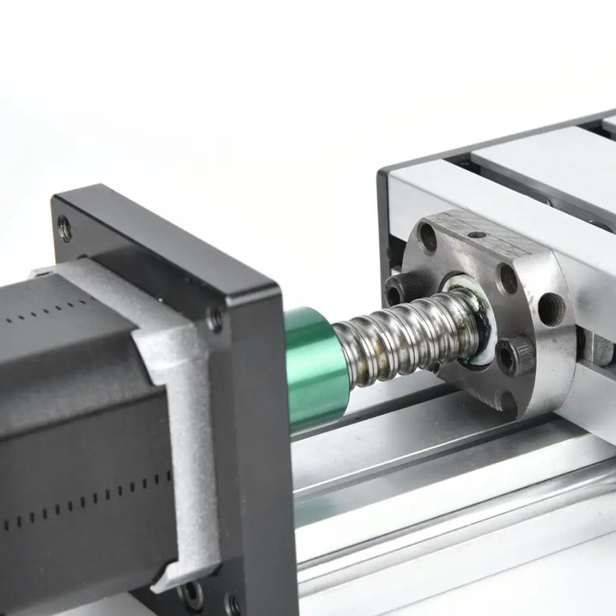 200mm Ball Screw Slide Linear Guide Single Shaft Slide Screw Guide ...