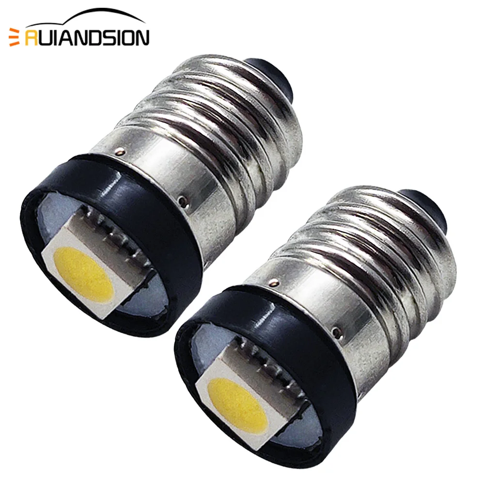 Ruiandsion 2x Lamp Led Bulb 3v 6v 12v 24v Warning Signal Bulbs 3000k ...