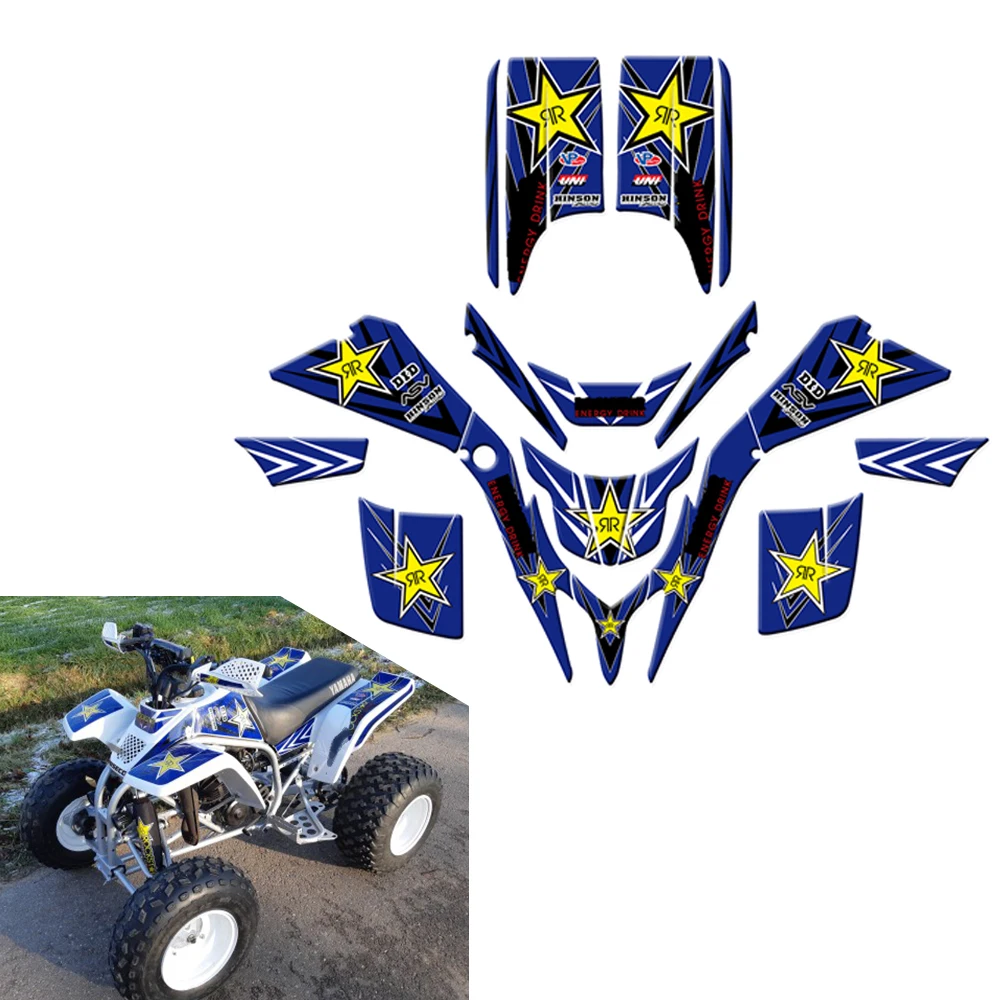 ATV Decals Stickers Graphics For Yamaha Blaster 200 YFS200 YFS 200 1988 ...