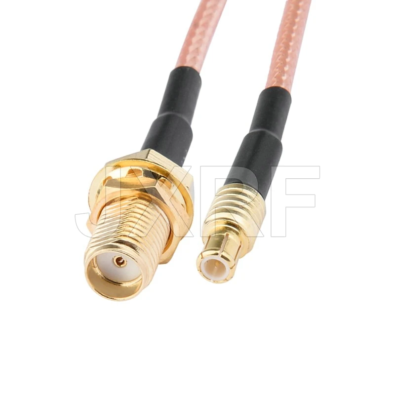 JX cable Coaxial RF hecho a medida, conector SMA a MCX hembra a MCX macho, cable Pigtail RG316 ...