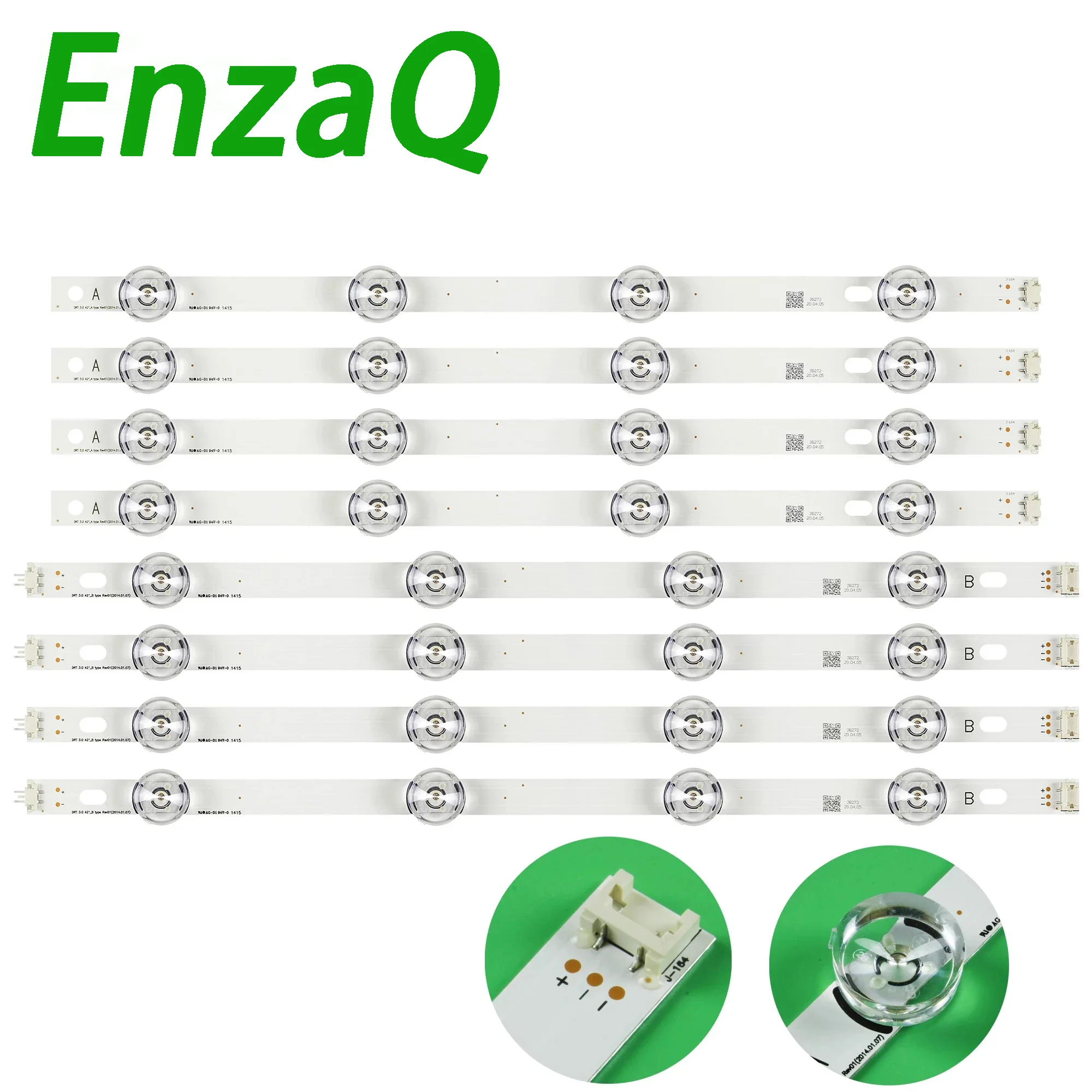 6kit LED Backlight for 42LB 42LB5600 42lb6200 DRT 3.0 42 42LF5500 ...
