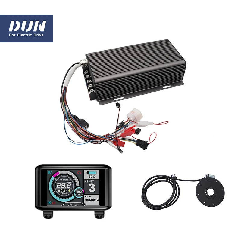 Risun 상태 Sabvoton 컨트롤러, PAS 150A DC SVMC72150 M V1, TFT UKC1, 전자 자전거 ...