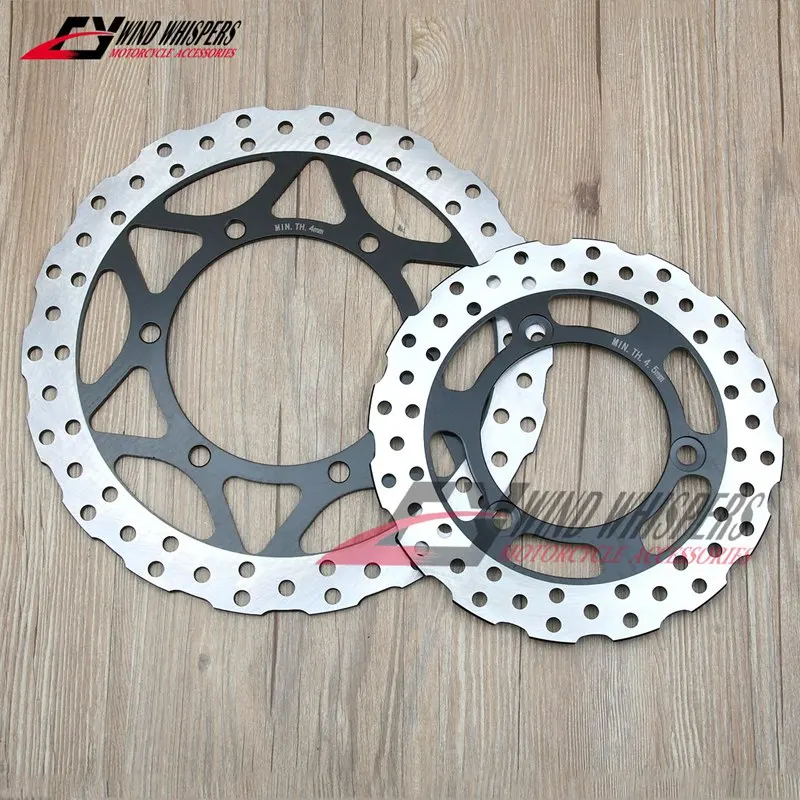 290-220mm-Front-Rear-Brake-Rotor-Disc-For-Kawasaki-EX250-EX-250-K8F-K9F ...