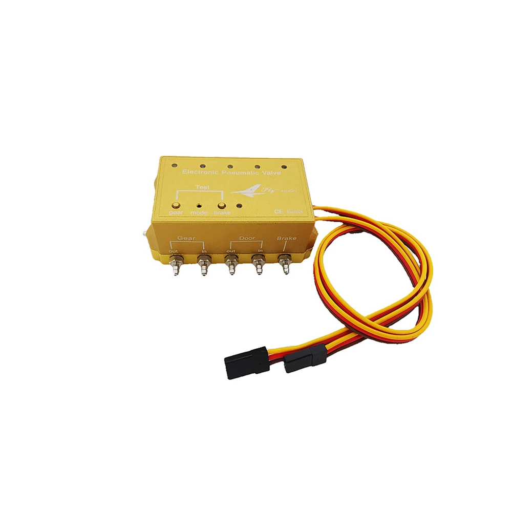 micro electronic valve for air retract gear brake door 5way valve ...