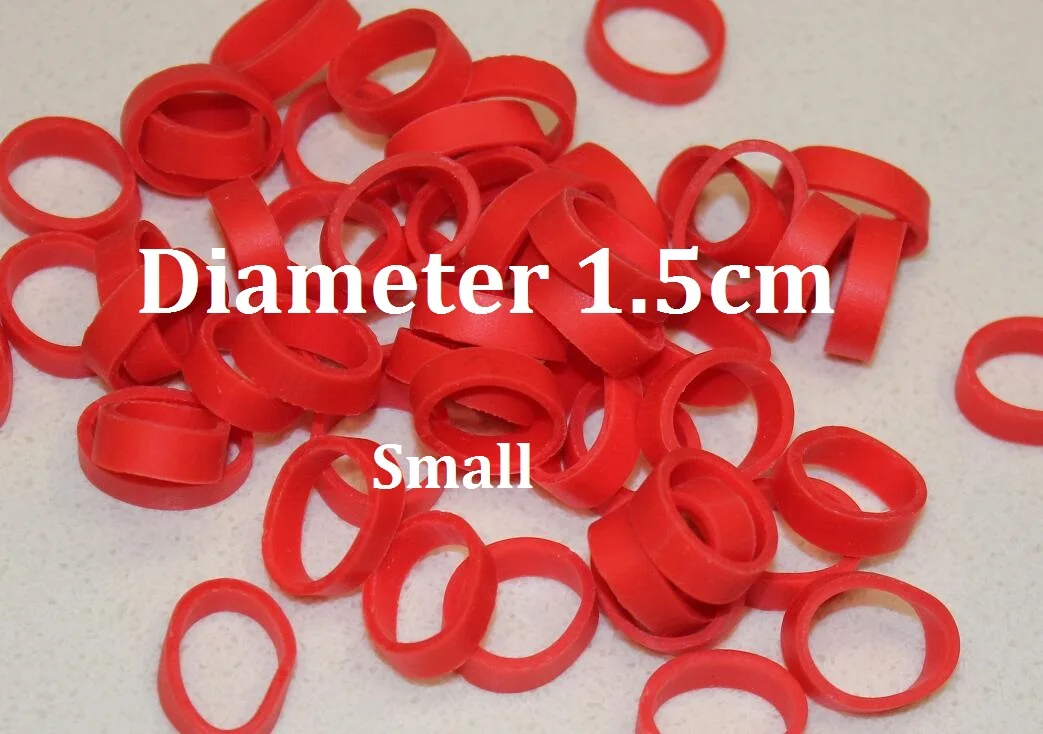 Diameter-1-5cm-Tiny-Red-Rubber-Band-Elastic-Small-Rubbers-For-Packing ...