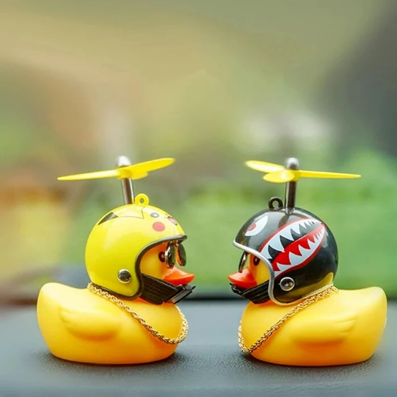 Cartoon Gelb Mini Ente Spielzeug Kinder Bad Spielzeug Helm Gelb Ente ...