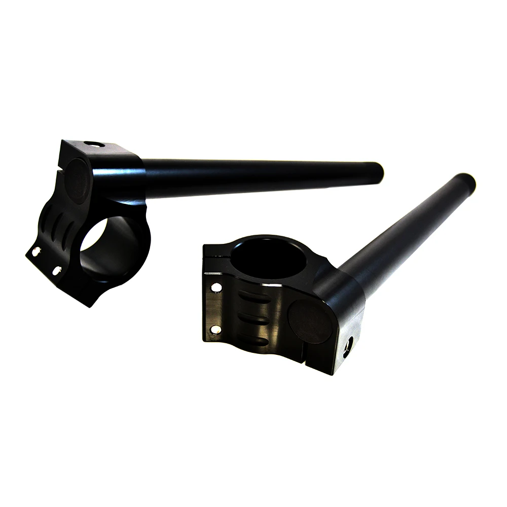 BJMOTO 1 Pair 7/8" Universal Motorcycle CNC 33mm Clip Ons Handlebars ...