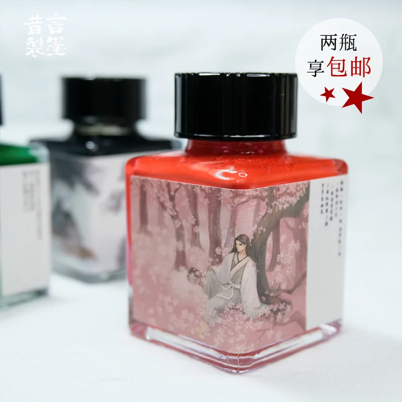 40ml /bottle Waterproof Color Ink Pen Light Color Cartoon Drawing ...