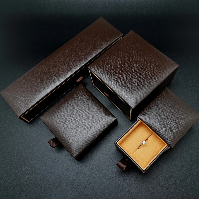 Jewellery Leather Display Box | High End Leather Jewelry Box - Pu ...