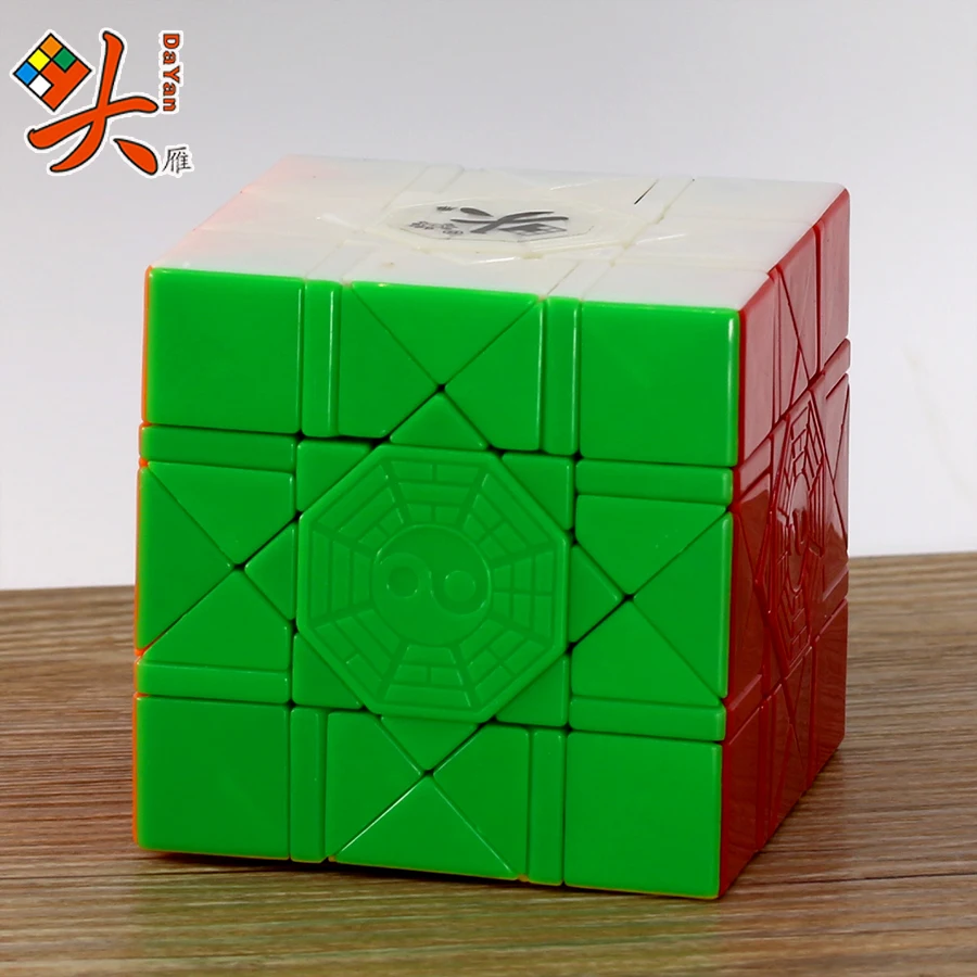 Cubo mágico rompecabezas DaYan BaGua, Cubo de 6 ejes y 8 ranks, forma extraña, cubo educativo ...
