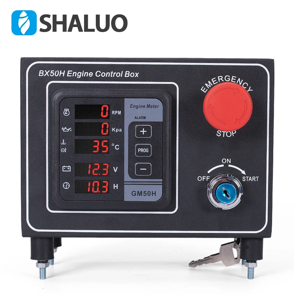 Gm50h Multi Function Generator Controller Engine Digital Meter Diesel ...