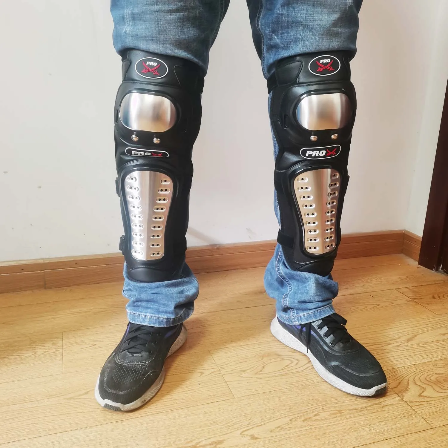 Knee-Pads-And-Elbow-Guards-Bicycle-Leg-Protector-Motorcycle-Protection ...