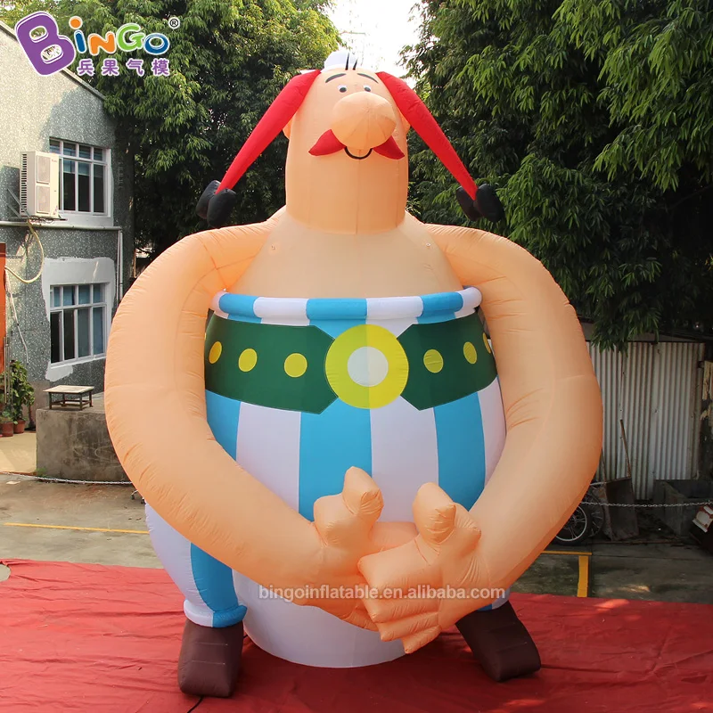 Customized Inflatable Fat Man For Decoration/ Infaltable Cartoon ...