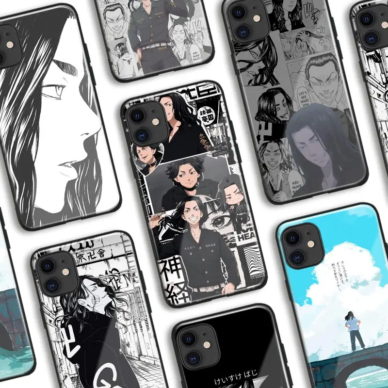 Iphone X Tokyo Revengers Case | Case Tokyo Revengers Phone Xr - Glass ...
