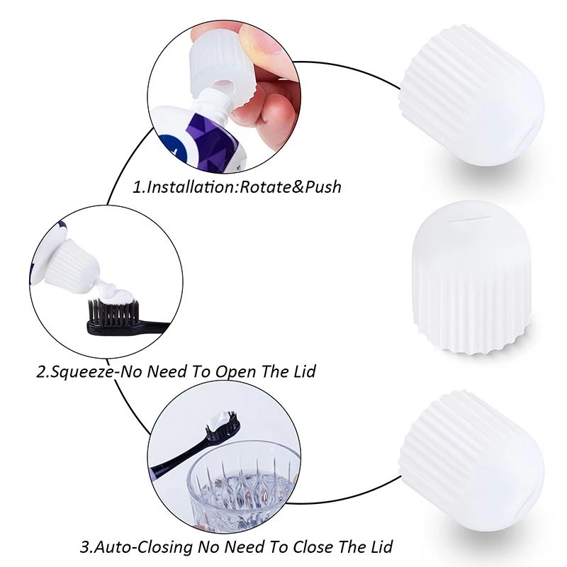 Reusable Self-closing Toothpaste Cap - $3.88