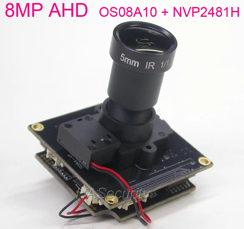 Ahd 8.0mp @15fps 3840 X 2160 1/1.8" Omnivision Os08a10 Cmos + Nvp2481 ...