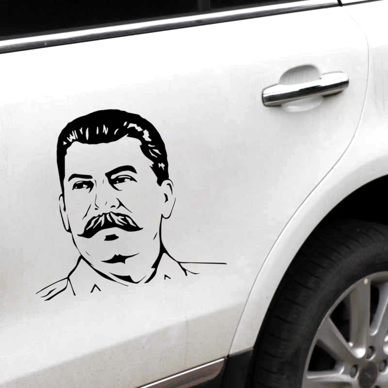 CK2337-JABEL-JOSEPH-STALIN-car-sticker-vinyl-decal-silver-black-car ...