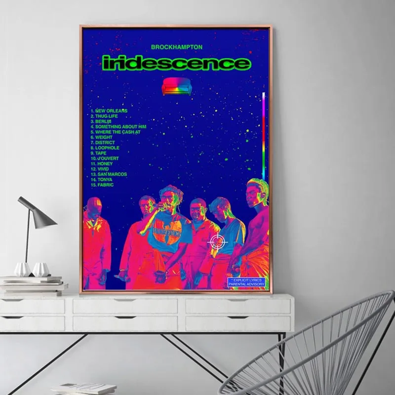Music-Cover-Canvas-Painting-Iridescence-Album-Pop-Music-Star-Posters ...