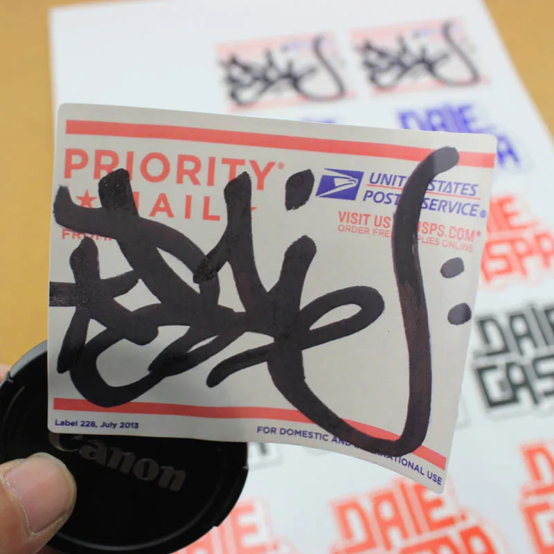 Custom 10x3cm Long Strip Breakaway Sticker For Sealing,destructive ...