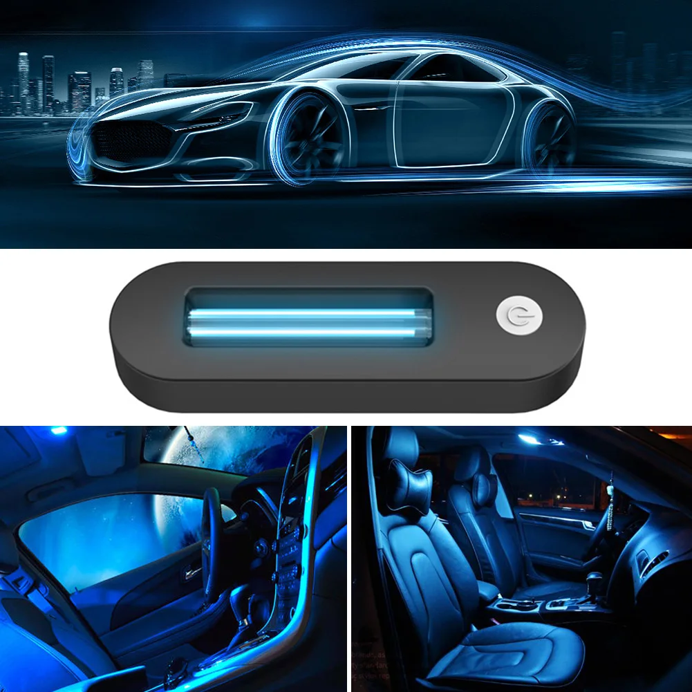 UV Disinfection Lamp Portable Automotive Interior Roof Charging Home ...
