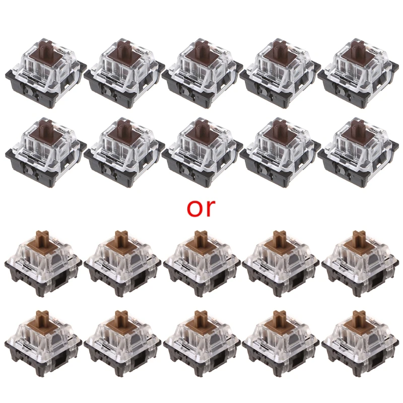 10-p-s-3pin-brown-chaves-interruptores-para-teclado-mec-nico-para ...