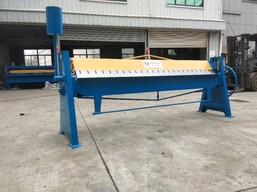 Easy operation QS-1.5*2500 hvac metal steel sheet square duct edge ...