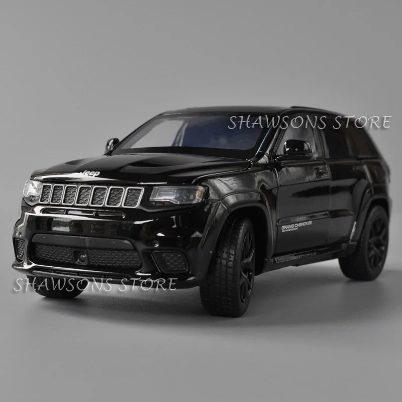 1:32 Scale Free Wheeling Grand Cherokee Trackhawk Diecast Model Toy Car ...
