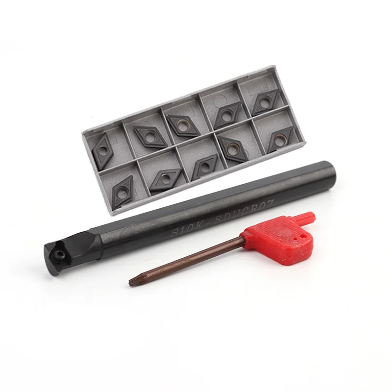 1pc S08K S10K SDUCR07 Lathe Tool Internal Turning Tool Holder With ...