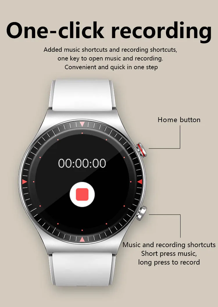 Smart Watch นาฬิกาสมาร์ท T7ดูสมาร์ทบลูทูธโทรหน่วยความจำขนาดใหญ่เพลงผู้ชายเต็มจอสัมผัสฟังก์ชั่น ...