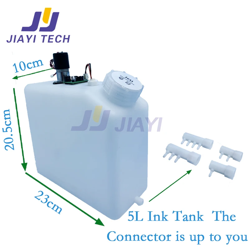 5L 4 Different Kinds of Export Alarm Ink Tank Ink Bolttle with Stirring ...
