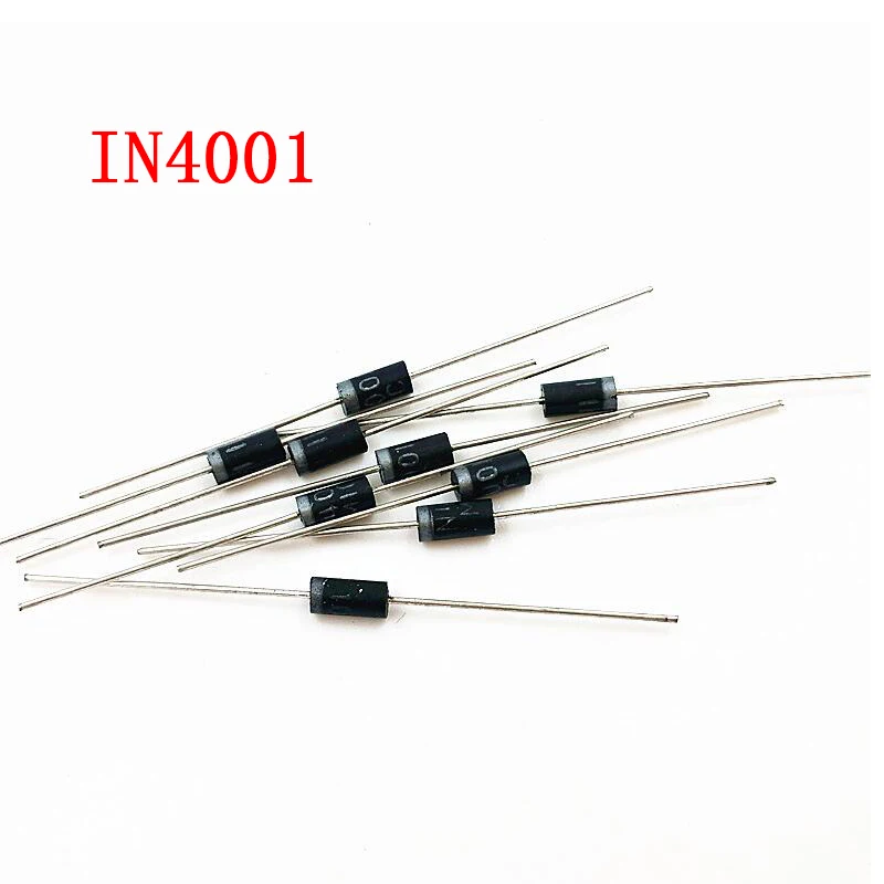 100pcs Rectifier Diode In4001 1a 50v Do-41 1n4001 - Diodes - AliExpress