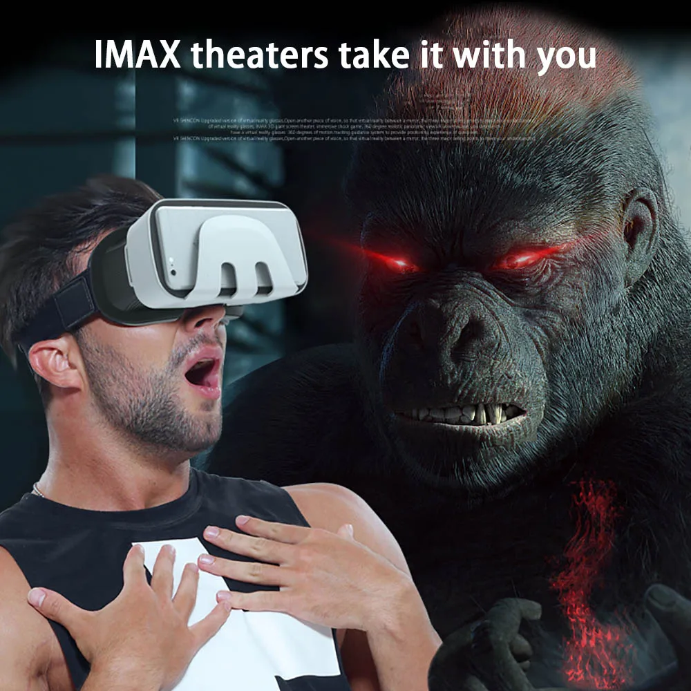 3D VR Glasses VR SHINECON 3D VR Headset แว่นตาเสมือนจริงสำหรับสมาร์ทโฟน ...