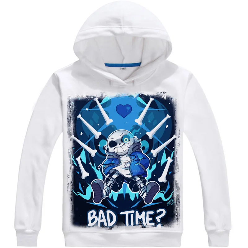Anime Undertale Frisk Toriel Sans Papyrus Printed Hooded Unisex Mens ...