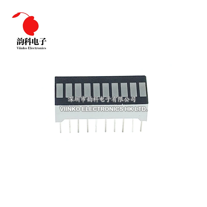 2pcs LED Display 10 Segment Bar Graph Red Green Blue White Yellow Green Numbers Signs Cube Bars ...