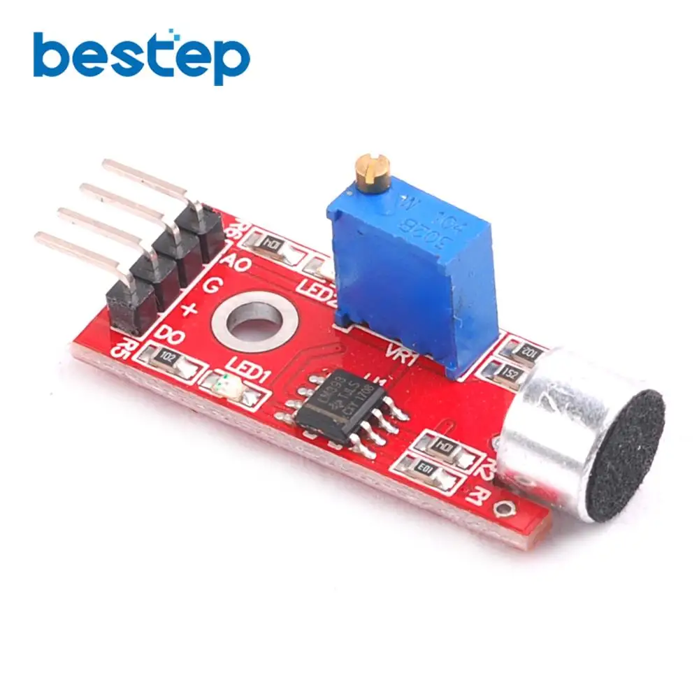 Módulo de Sensor de detección de sonido de voz para arduino, nuevo KY ...